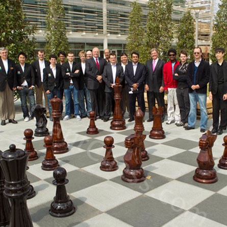 Outdoor Chess Set for Gardens or Furniture Decorations - from 8 inchi ...