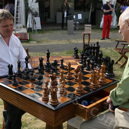 24 inch Wooden Chess Set