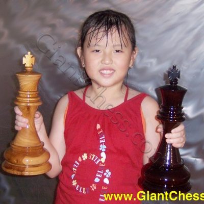 Outdoor Chess Set for Gardens or Furniture Decorations - from 8 inchi ...