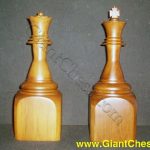 Outdoor Chess Set for Gardens or Furniture Decorations - from 8 inchi ...