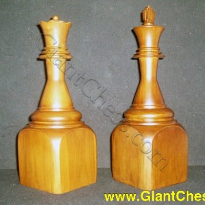 Outdoor Chess Set for Gardens or Furniture Decorations - from 8 inchi ...